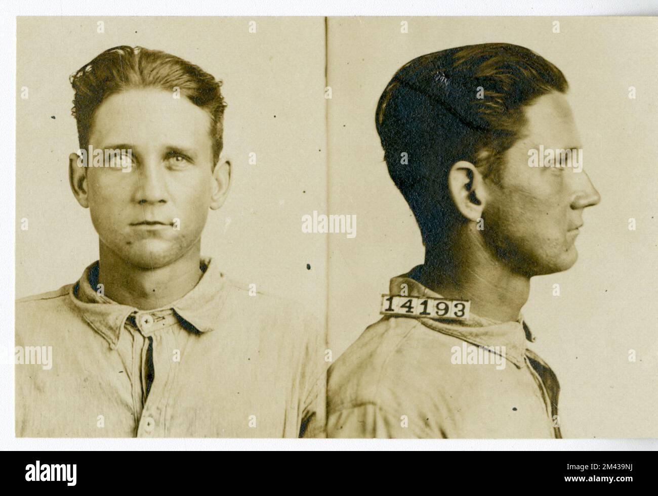 Photograph of Earl Huffman. Bureau of Prisons, Inmate case files Stock ...