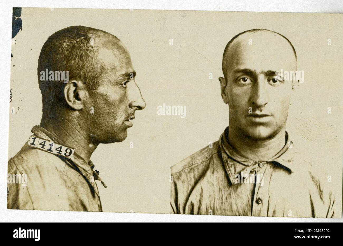 Photograph of Louis Marino. Bureau of Prisons, Inmate case files Stock ...