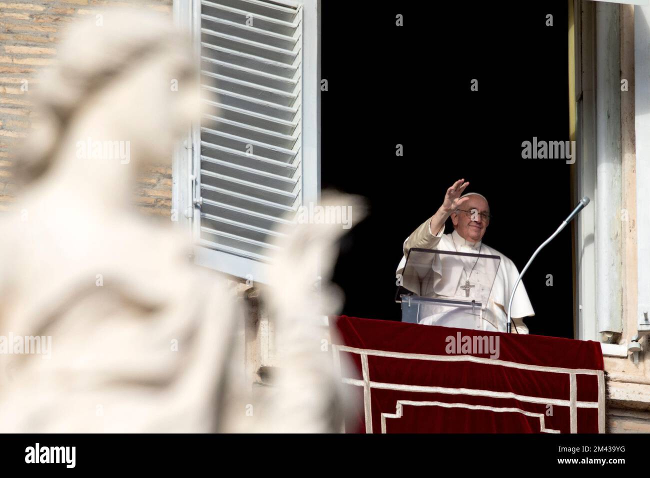 Vatican City, Vatican City, Vatican. 18th Dec, 2022. Pope Francis from ...