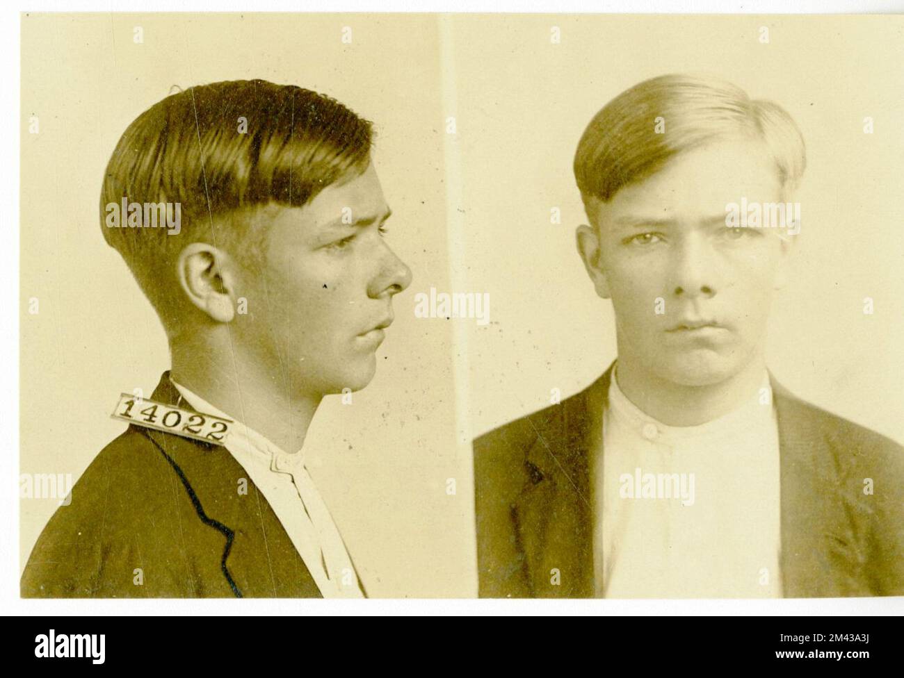 Photograph of Jesse Blanton. Bureau of Prisons, Inmate case files Stock ...