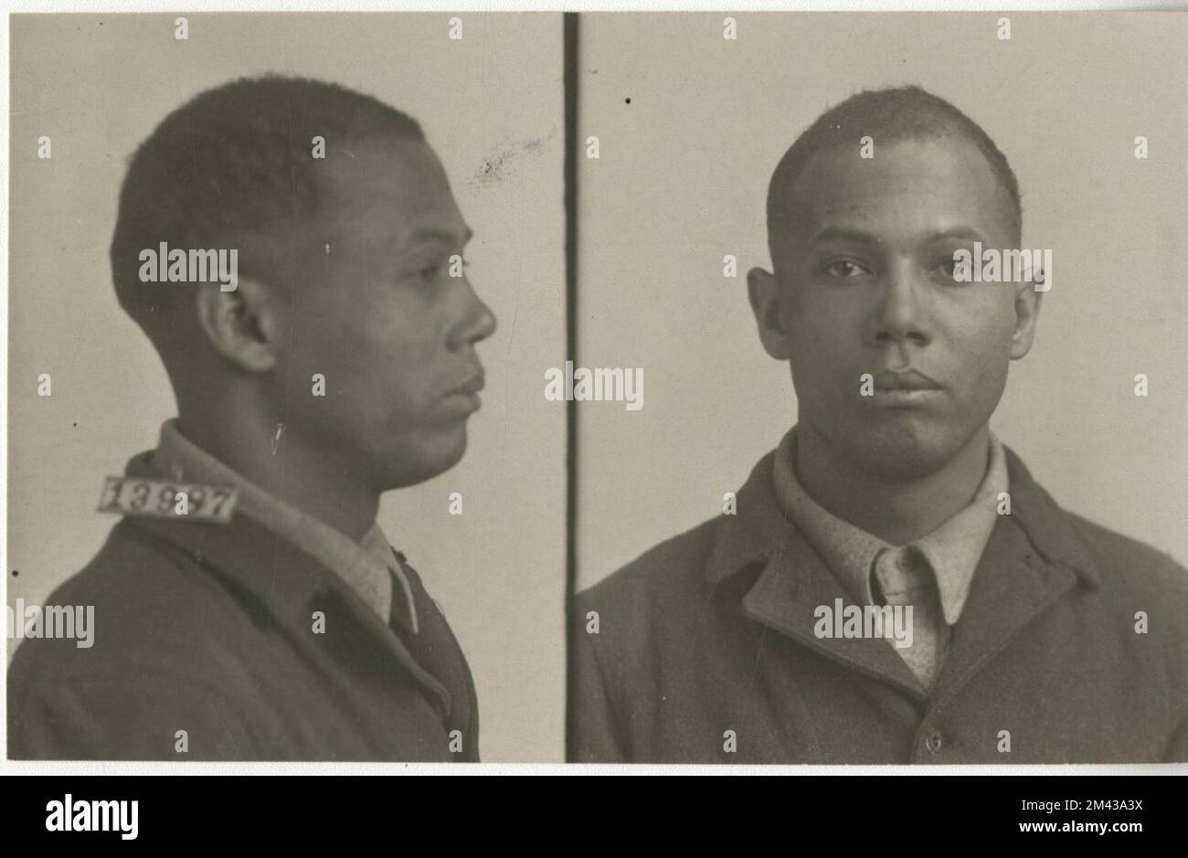 Photograph of Allen Hauk. Bureau of Prisons, Inmate case files Stock ...