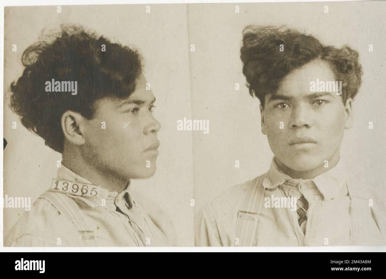 Photograph of Jose Vasquez. Bureau of Prisons, Inmate case files Stock ...