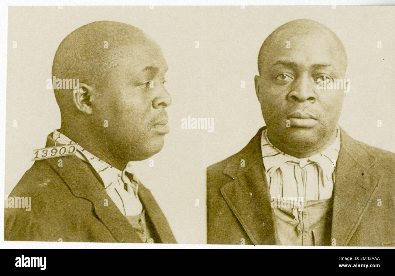 Photograph of Luther Burton. Bureau of Prisons, Inmate case files Stock ...