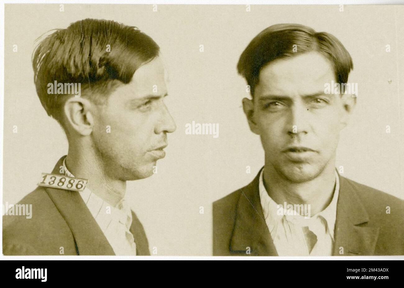 Photograph of Fred A. Cates. Bureau of Prisons, Inmate case files Stock ...