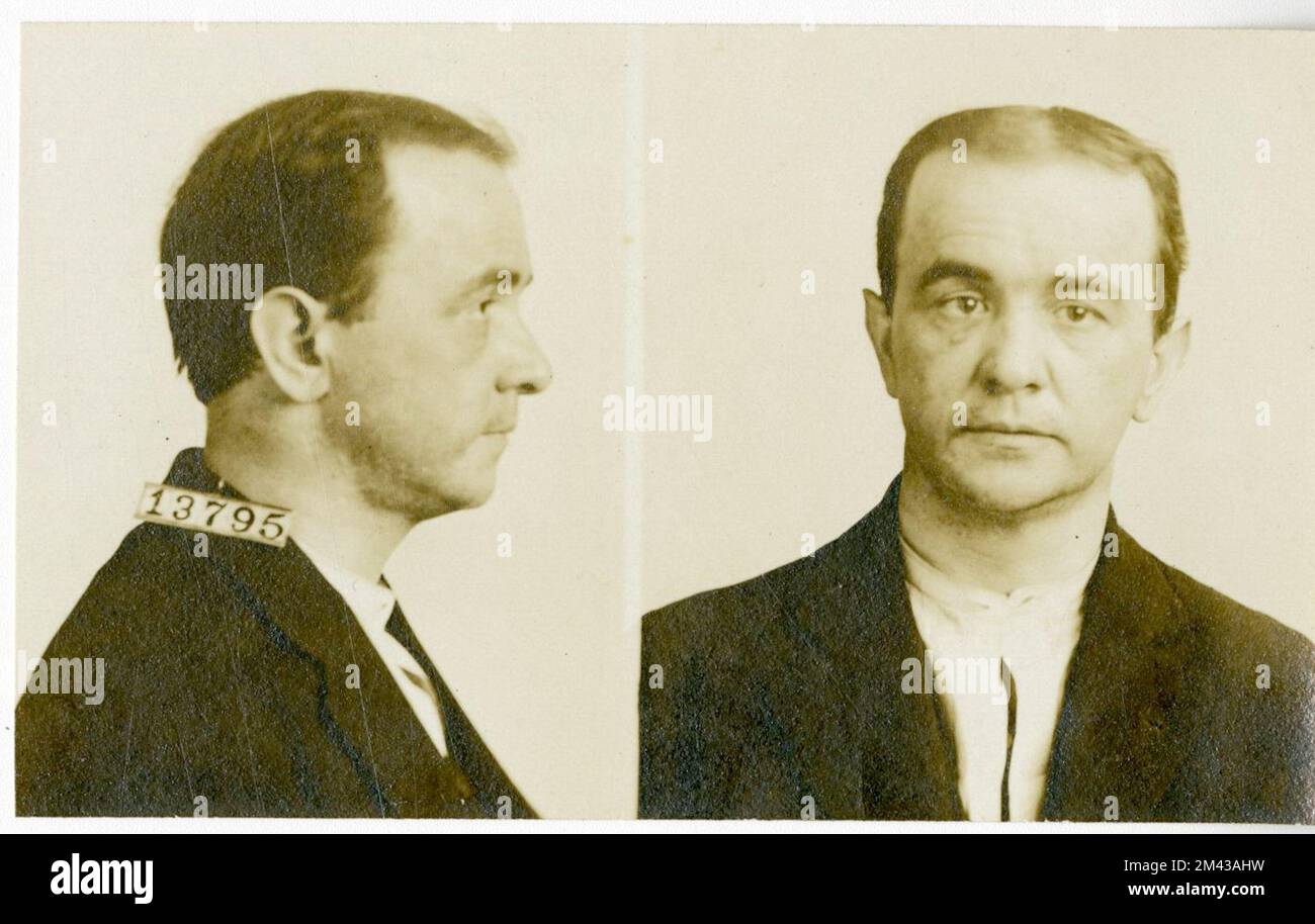 Photograph of Roger A. Ryan. Bureau of Prisons, Inmate case files Stock ...