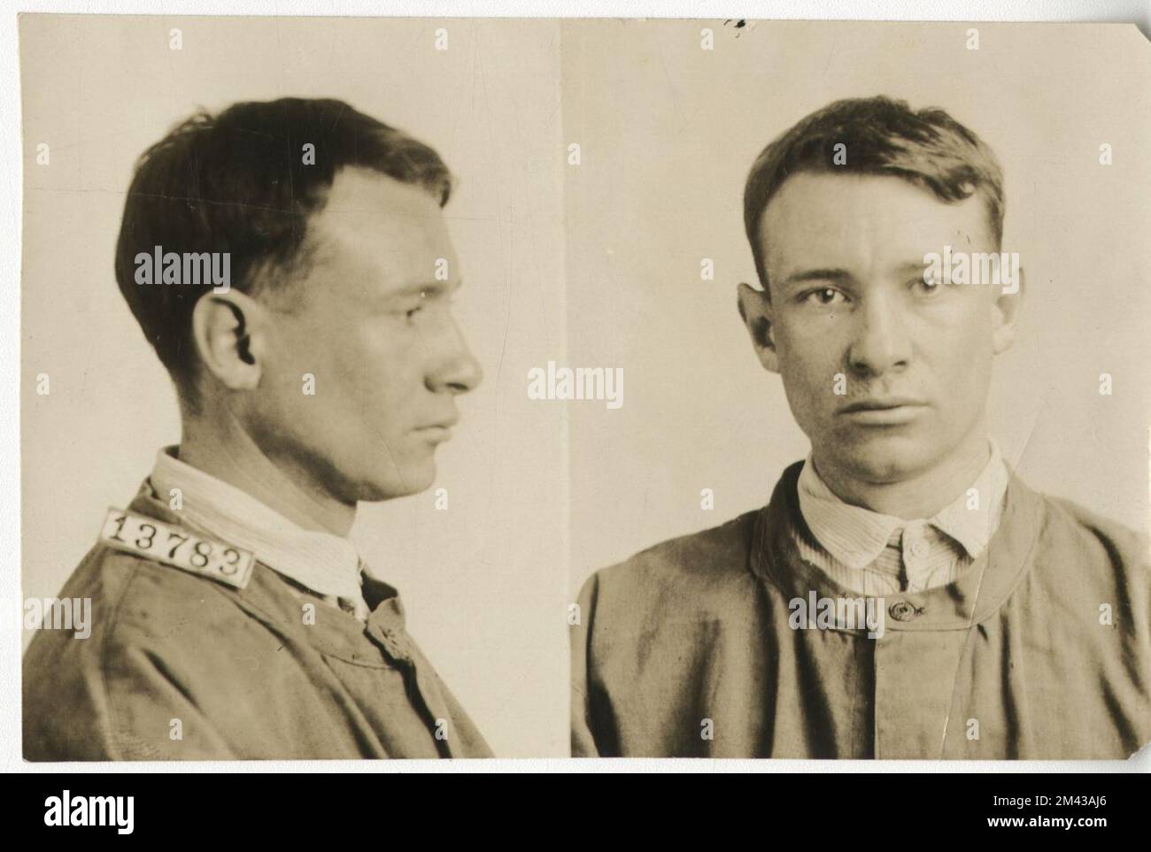 Photograph of William McCoy. Bureau of Prisons, Inmate case files Stock ...