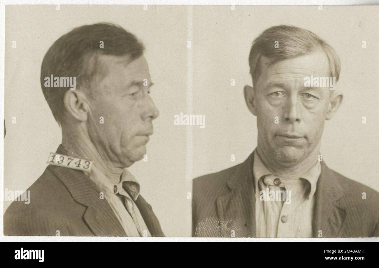 Photograph of Gaines Brownfield. Bureau of Prisons, Inmate case files ...
