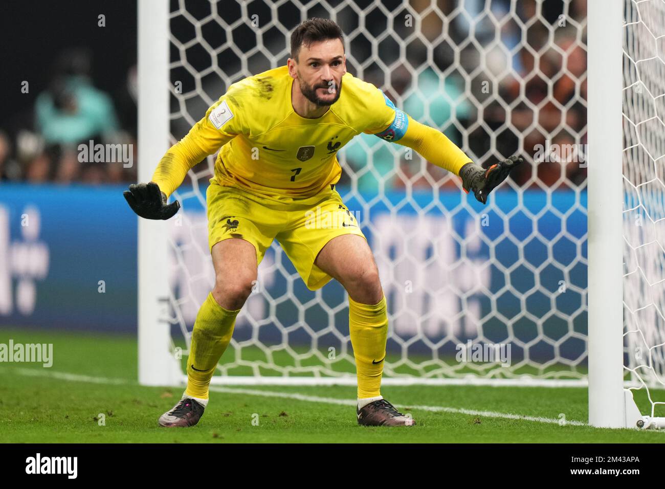 Hugo Lloris of France during the FIFA World Cup Qatar 2022 match, Final ...