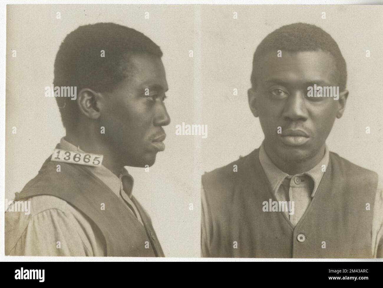 Photograph of Fred Douglas. Bureau of Prisons, Inmate case files Stock ...