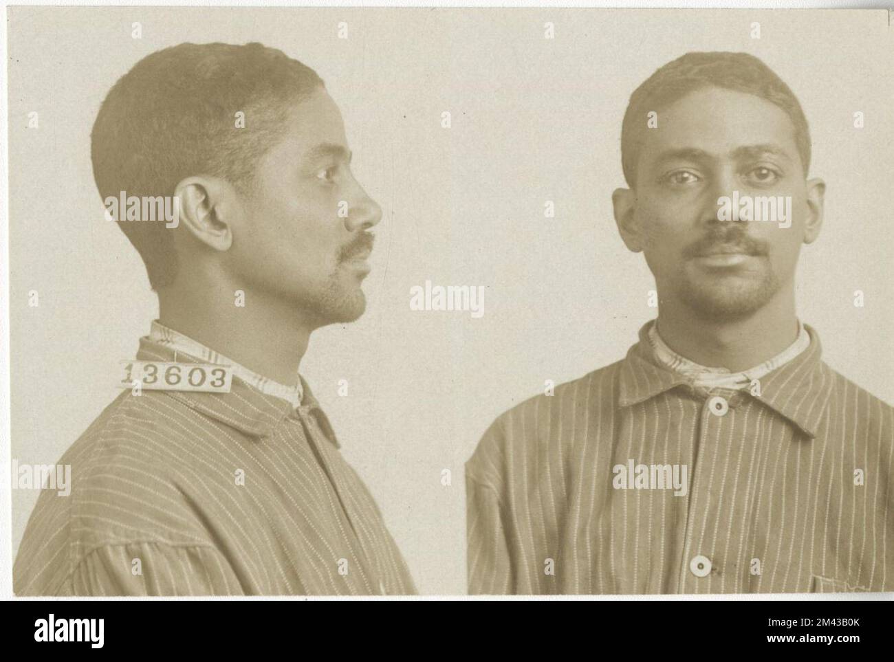 Photograph of Thomas Steele. Bureau of Prisons, Inmate case files Stock ...