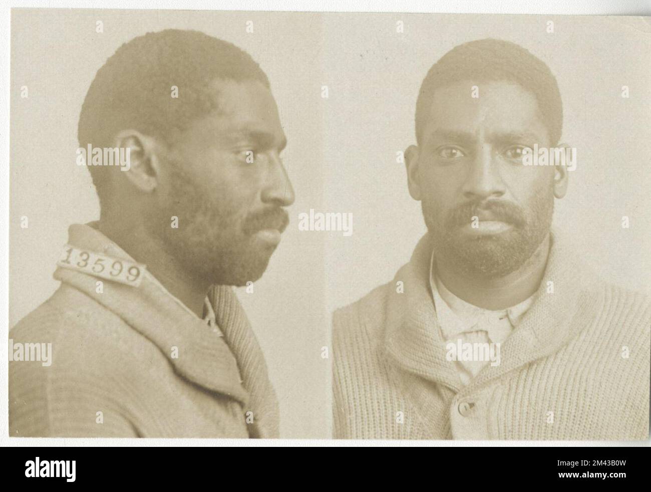 Photograph of Jacob Mosley. Bureau of Prisons, Inmate case files Stock ...