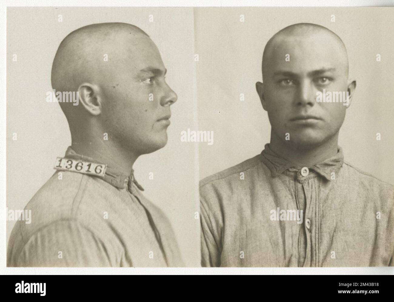 Photograph of Hubert G. Raburn. Bureau of Prisons, Inmate case files ...