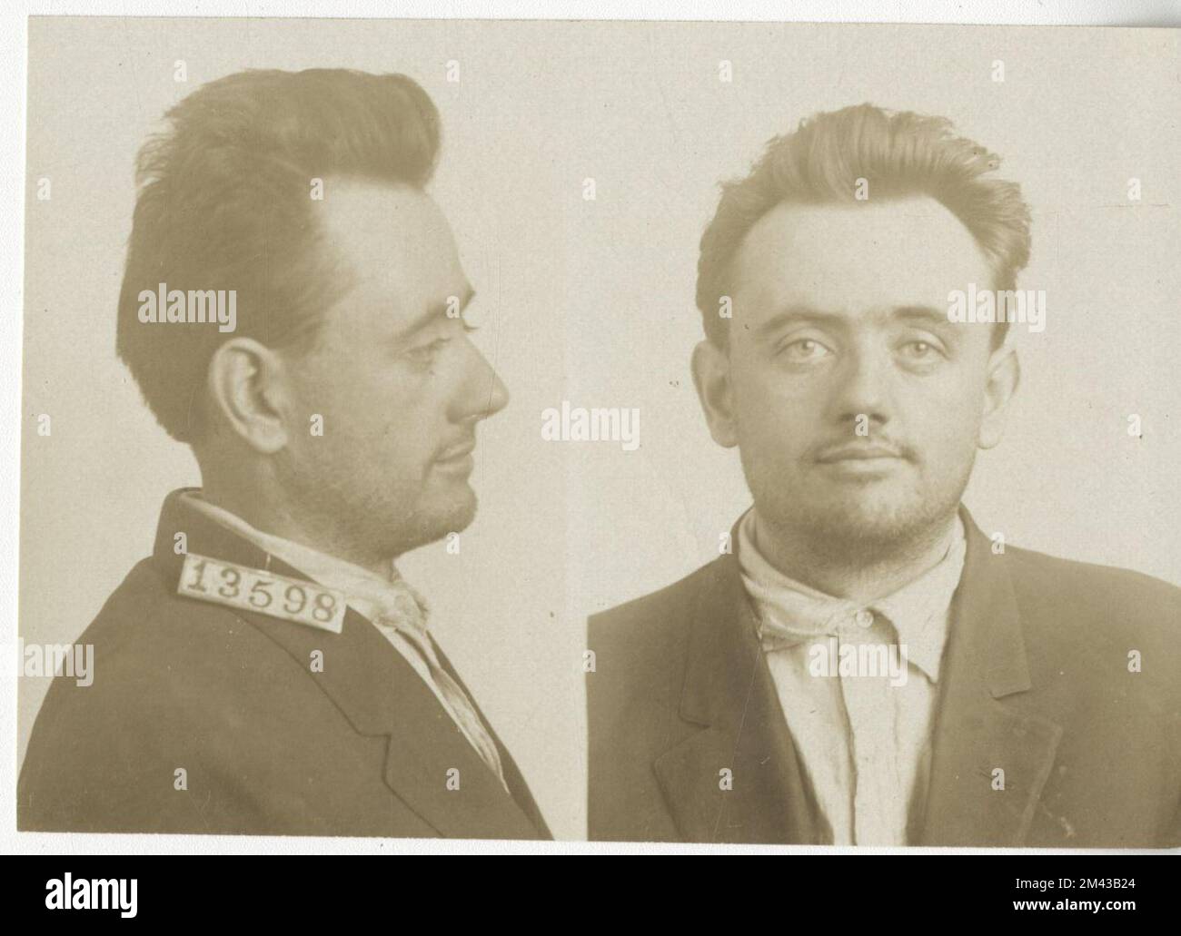 Photograph of Frank Reilly. Bureau of Prisons, Inmate case files Stock ...