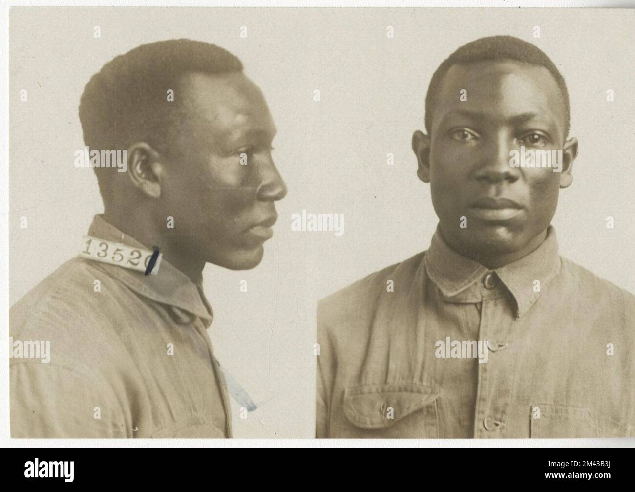 Photograph of Frank Green. Bureau of Prisons, Inmate case files Stock ...