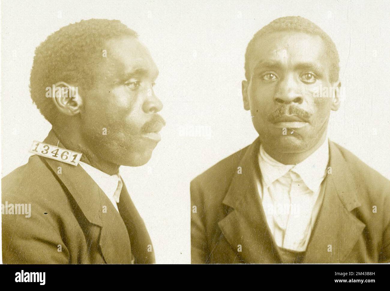 Photograph of Reuben Taylor. Bureau of Prisons, Inmate case files Stock ...