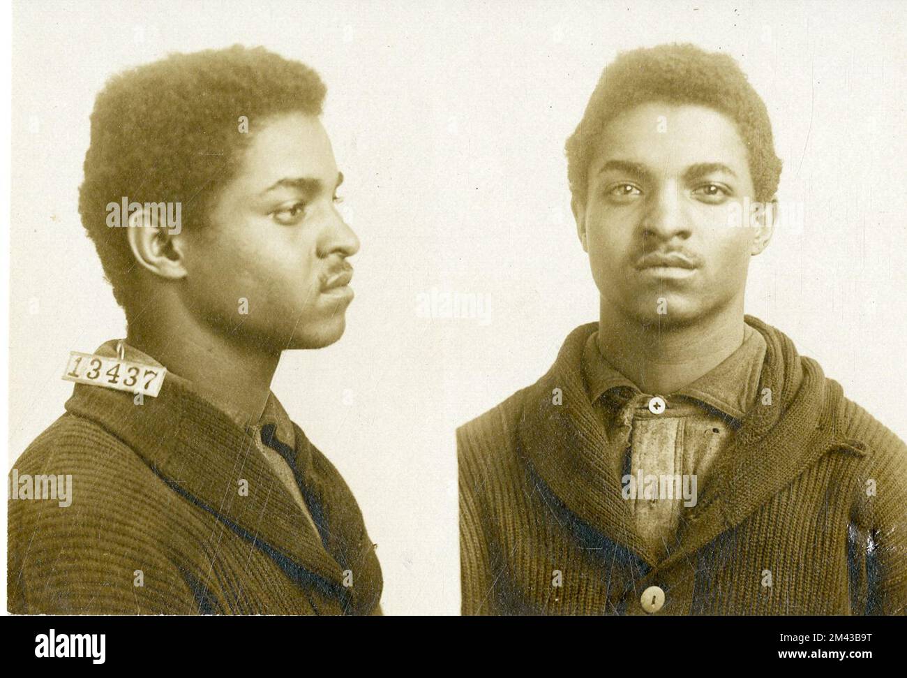 Photograph of Cleveland Slaughter. Bureau of Prisons, Inmate case files ...