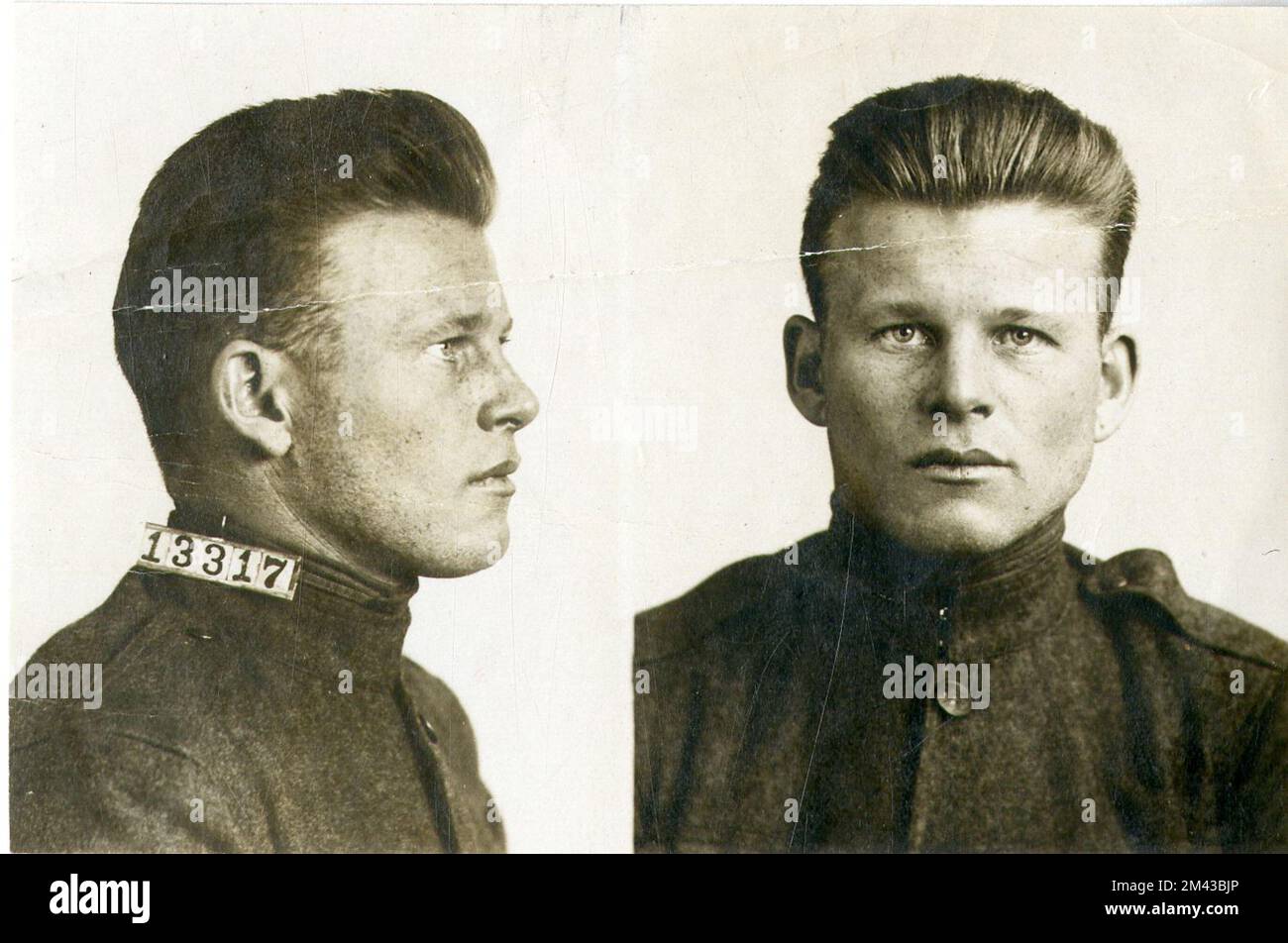 Photograph of Thomas J. Burns. Bureau of Prisons, Inmate case files ...