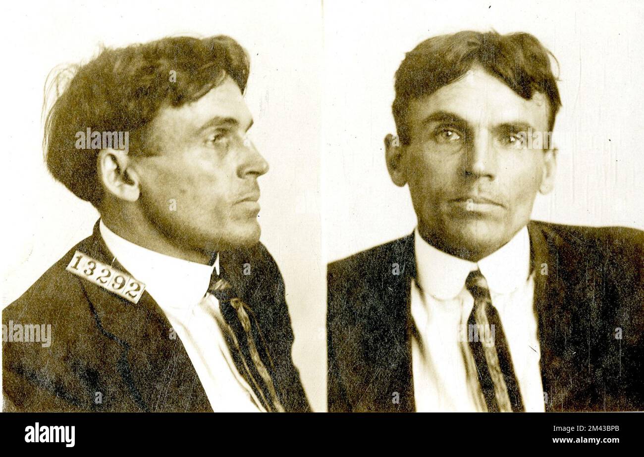 Photograph of George Valleau. Bureau of Prisons, Inmate case files ...