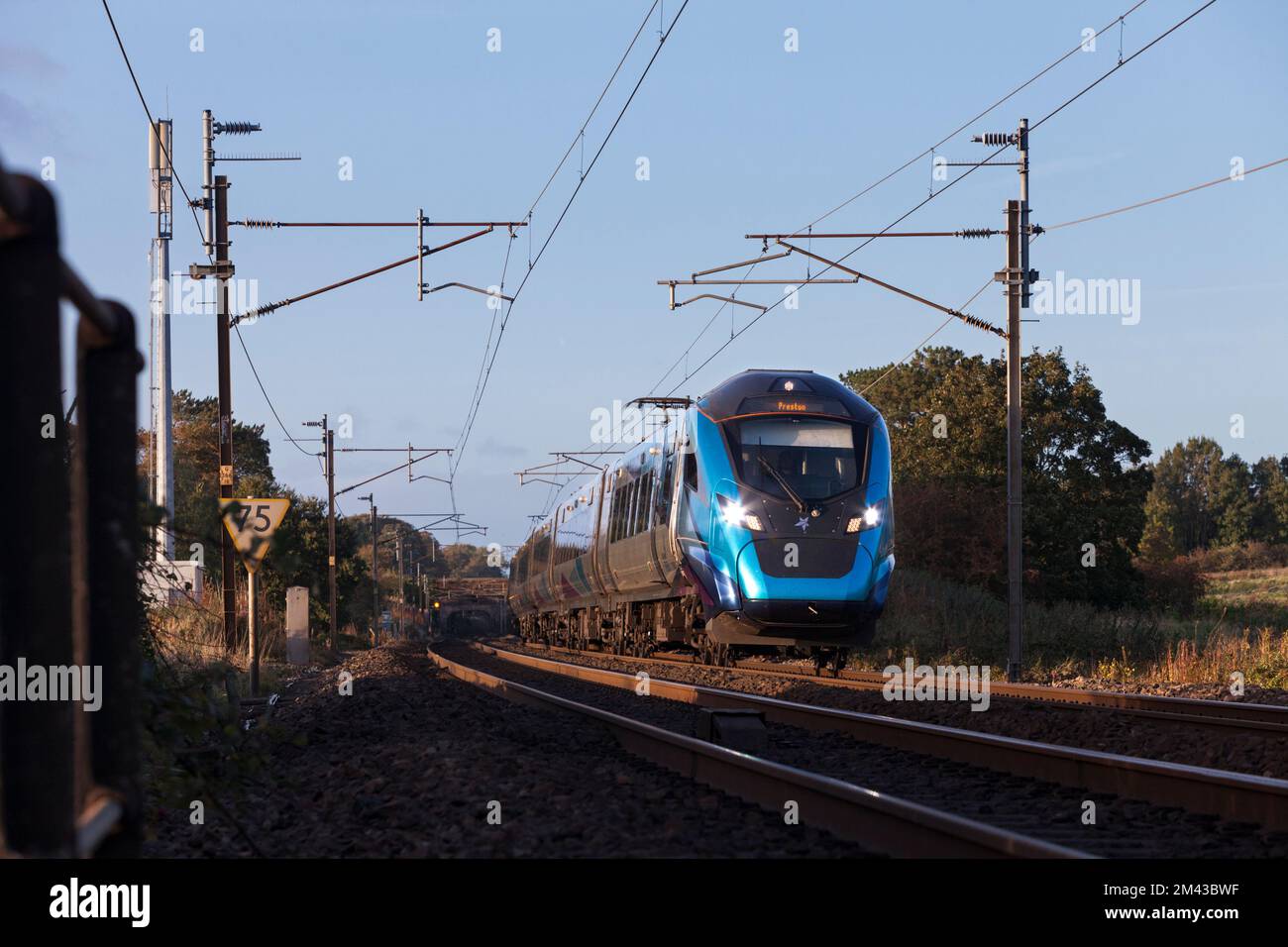 First Transpennine Express CAF class 397 electric train 3ee in ...