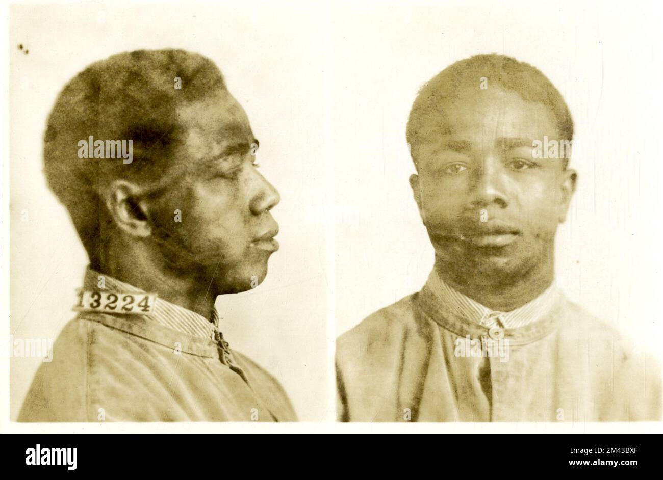 Photograph of Charlie Banks. Bureau of Prisons, Inmate case files Stock ...