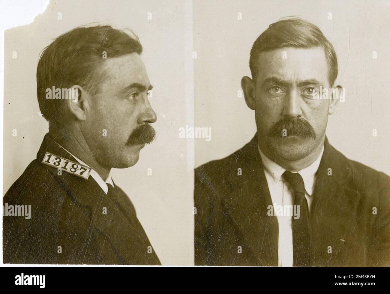 Photograph of George Hardy. Bureau of Prisons, Inmate case files Stock ...