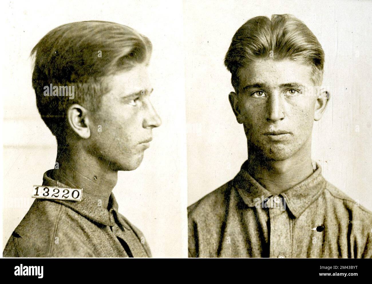 Photograph of Edward Klein. Bureau of Prisons, Inmate case files Stock ...