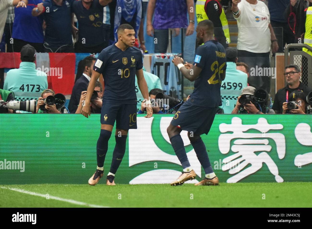 Kylian mbappe world cup final 2022 hi-res stock photography and images ...