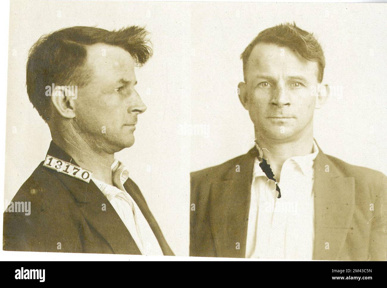 Photograph of Pete McEvoy. Bureau of Prisons, Inmate case files Stock ...