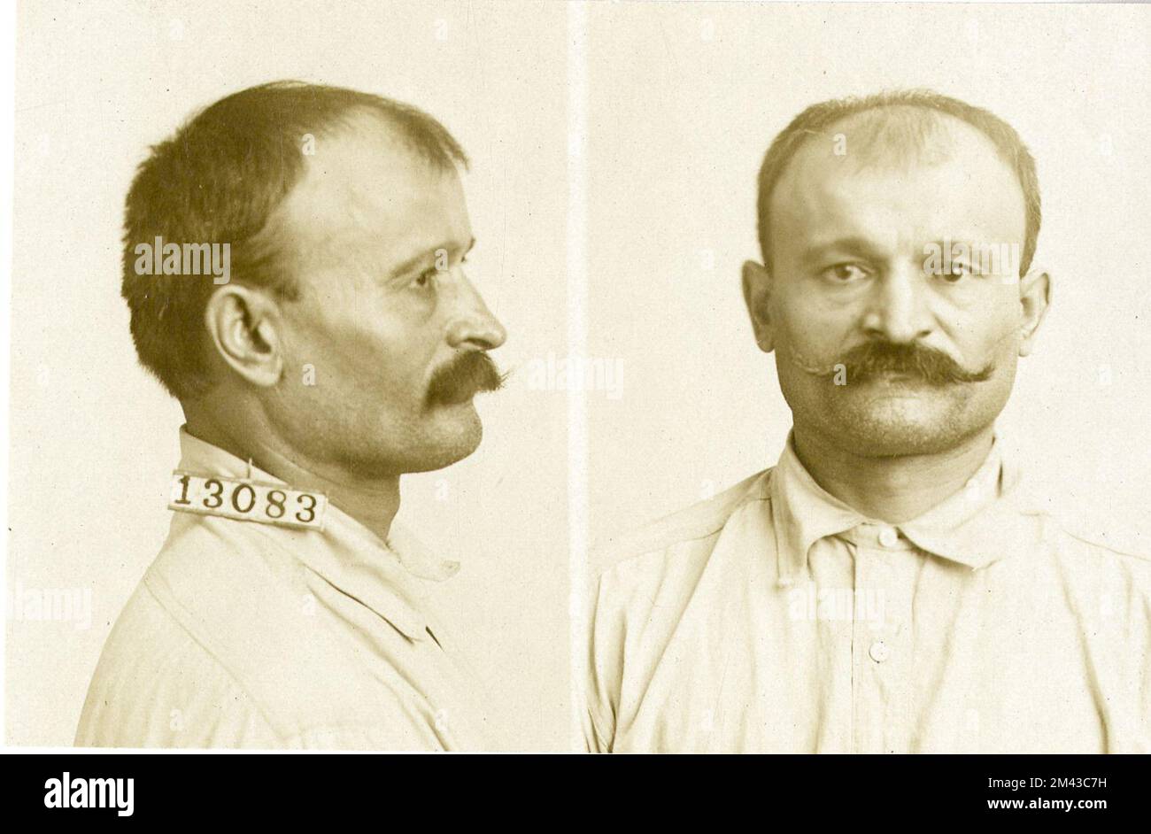 Photograph of Joseph Balogh. Bureau of Prisons, Inmate case files Stock ...