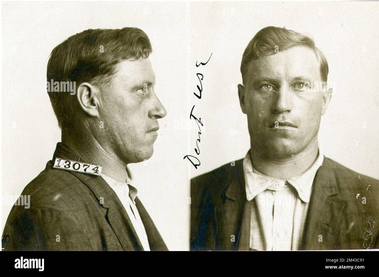 Photograph of James Larson. Bureau of Prisons, Inmate case files Stock ...