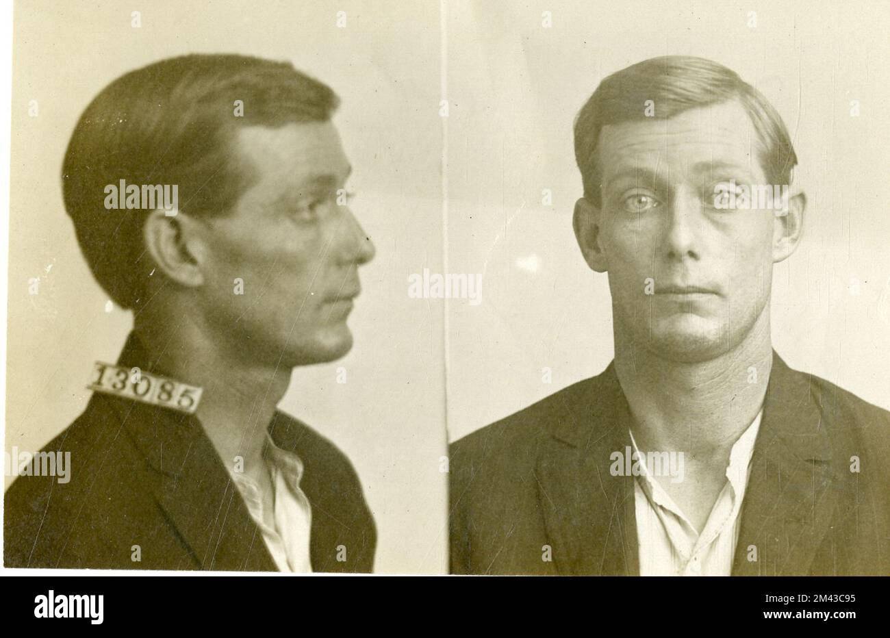 Photograph of Thomas Ellis. Bureau of Prisons, Inmate case files Stock ...