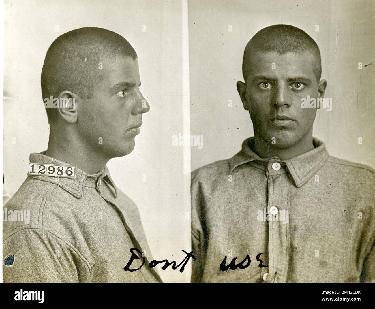 Photograph of Walter R. Wehr. Bureau of Prisons, Inmate case files ...
