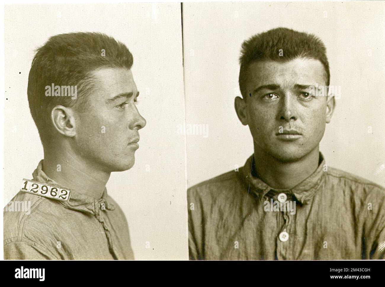 Photograph of John Ritchey. Bureau of Prisons, Inmate case files Stock ...
