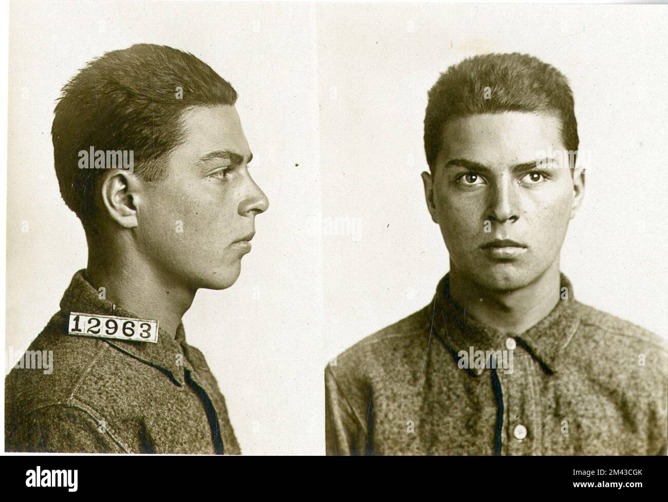 Photograph of Edward Gibbs. Bureau of Prisons, Inmate case files Stock ...