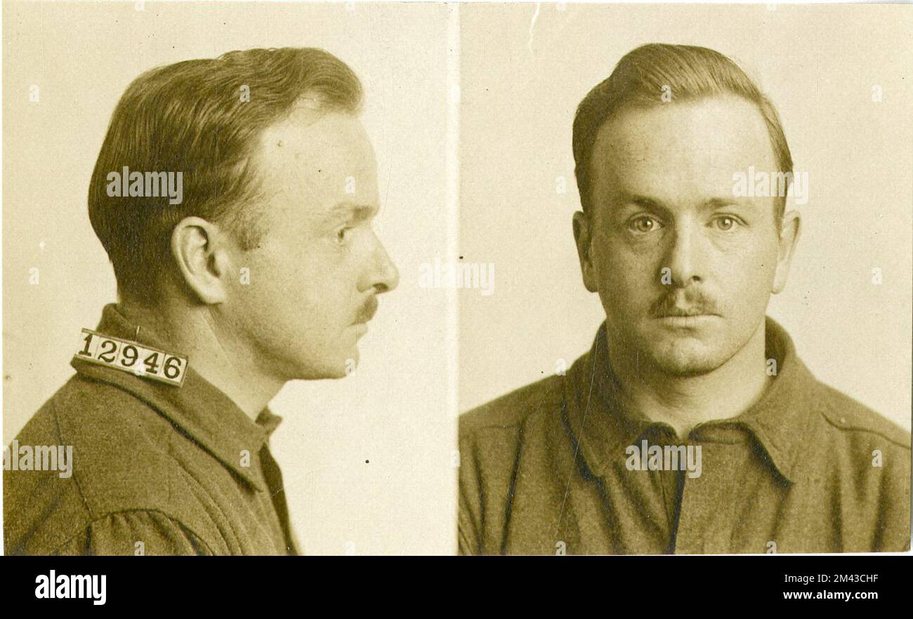 Photograph of Robert H. Hall. Bureau of Prisons, Inmate case files ...