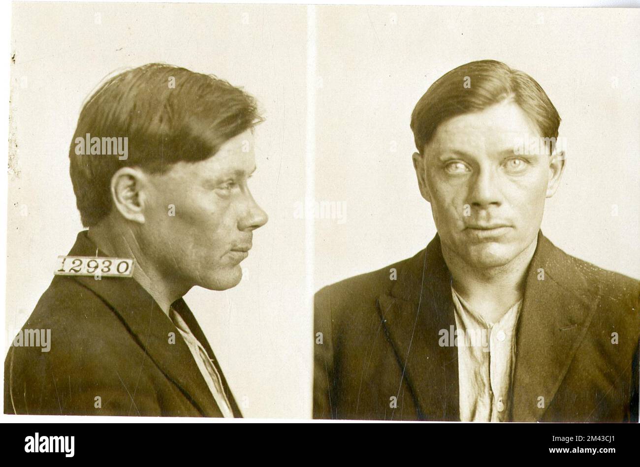 Photograph of John Erickson. Bureau of Prisons, Inmate case files Stock ...