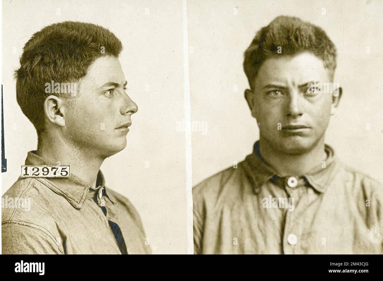 Photograph of Henry Herrington. Bureau of Prisons, Inmate case files ...