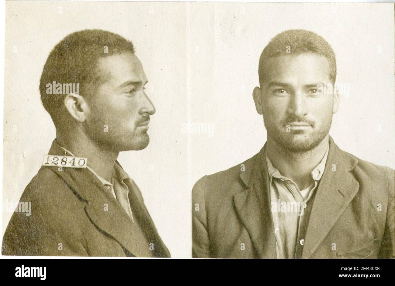 Photograph of John Rose. Bureau of Prisons, Inmate case files Stock ...