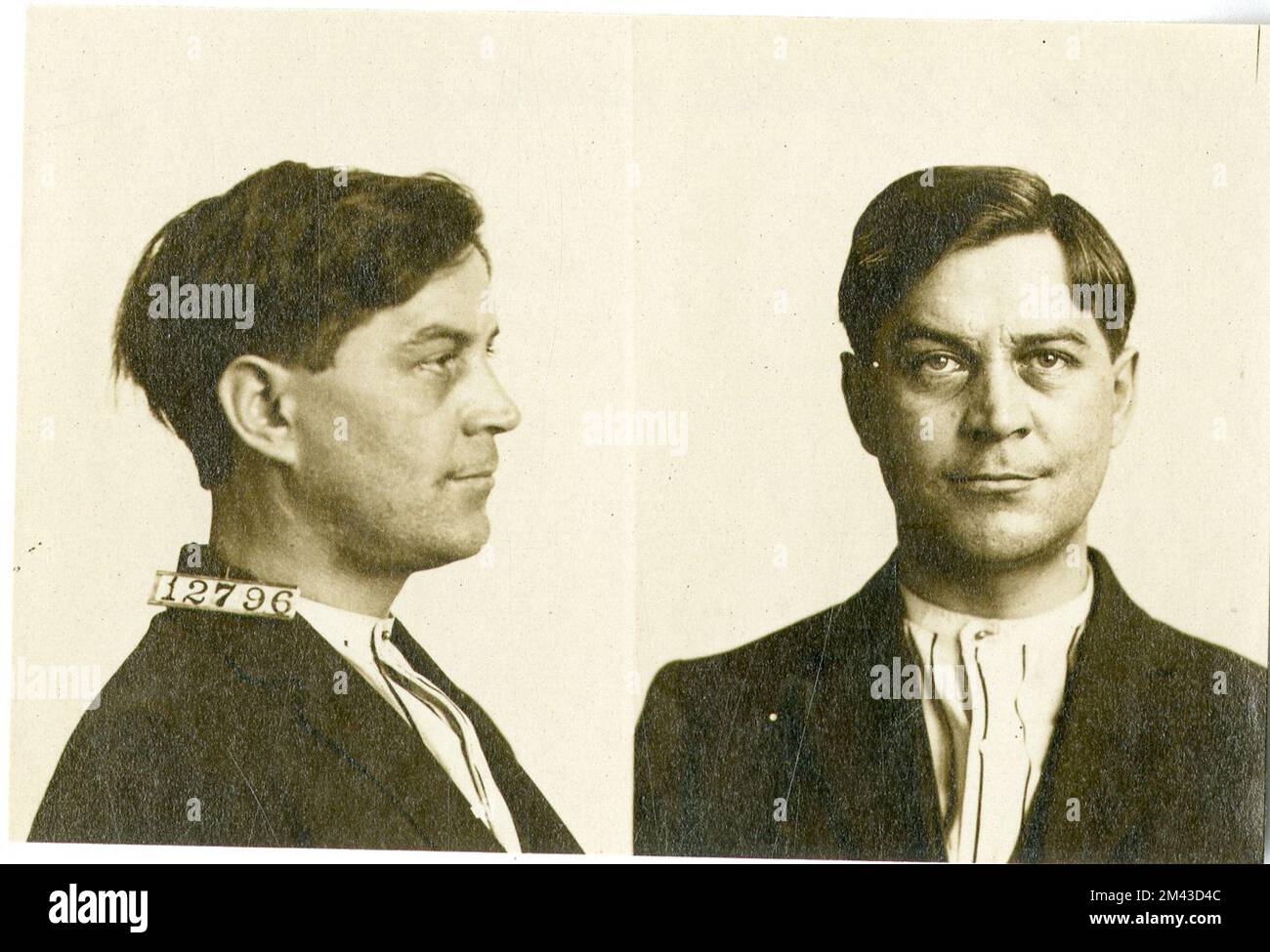 Photograph of Arthur Welch. Bureau of Prisons, Inmate case files Stock ...