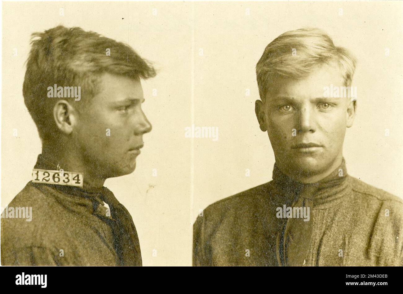 Photograph of Bruce Davis. Bureau of Prisons, Inmate case files Stock ...