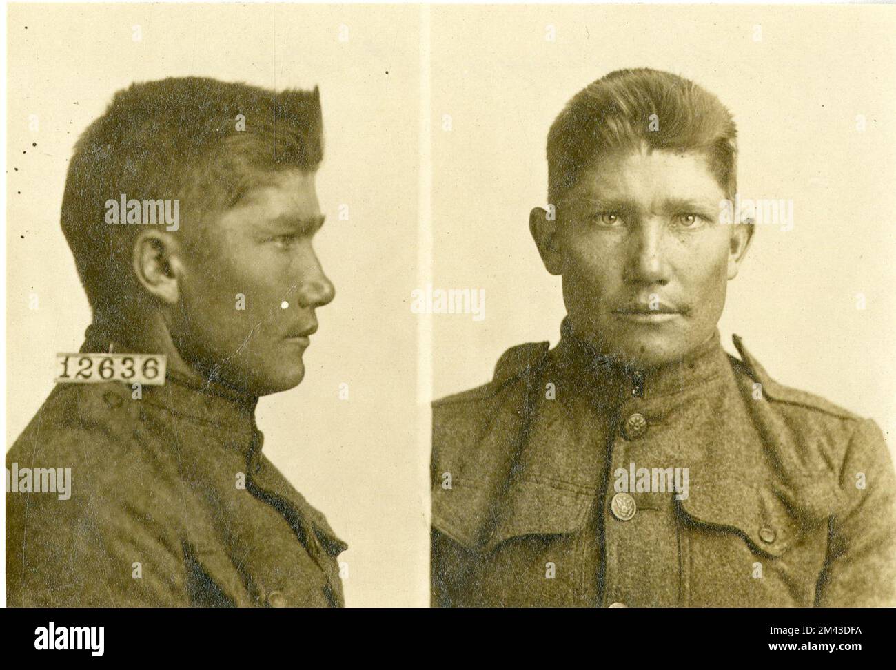 Photograph of Harry Maxwell. Bureau of Prisons, Inmate case files Stock ...