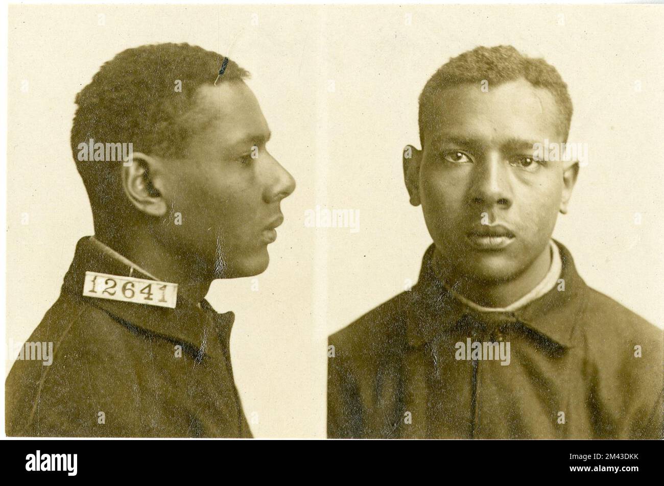 Photograph of John Baker. Bureau of Prisons, Inmate case files Stock ...