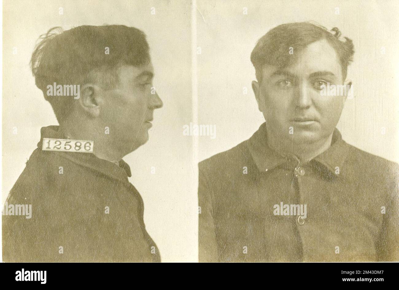 Photograph of Oliver High. Bureau of Prisons, Inmate case files Stock ...
