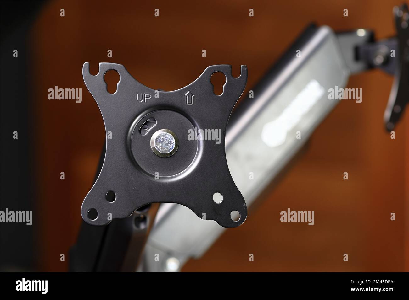 Close up VESA display mount, VESA monitor mount stand Stock Photo - Alamy