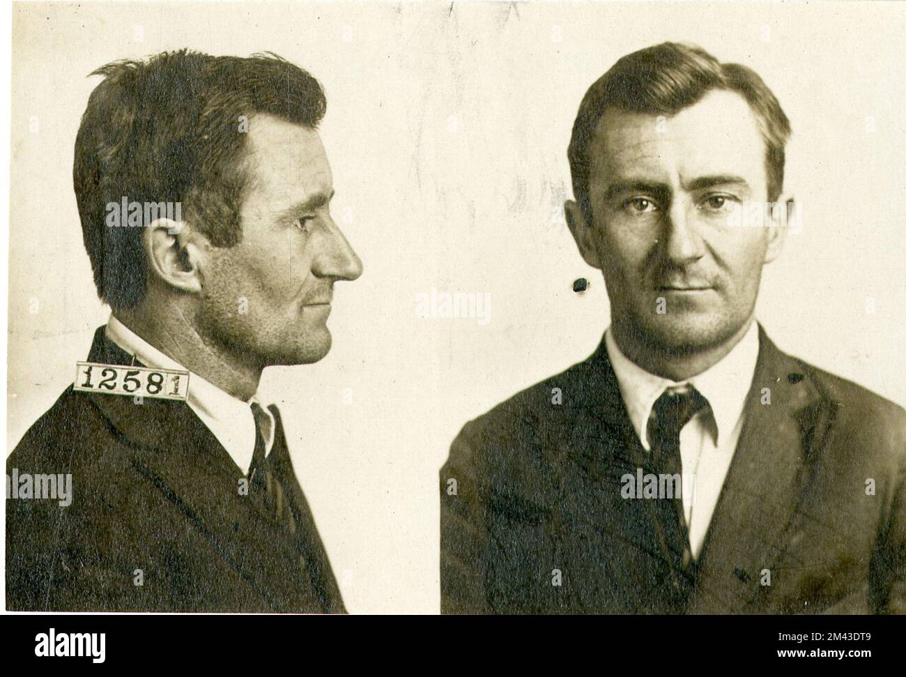 Photograph of Albert H. Warren. Bureau of Prisons, Inmate case files ...