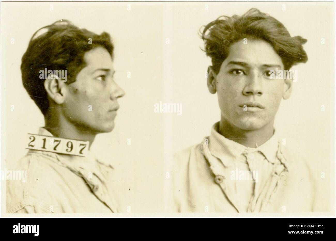 Photograph of Manuel Martinez. Bureau of Prisons, Inmate case files ...
