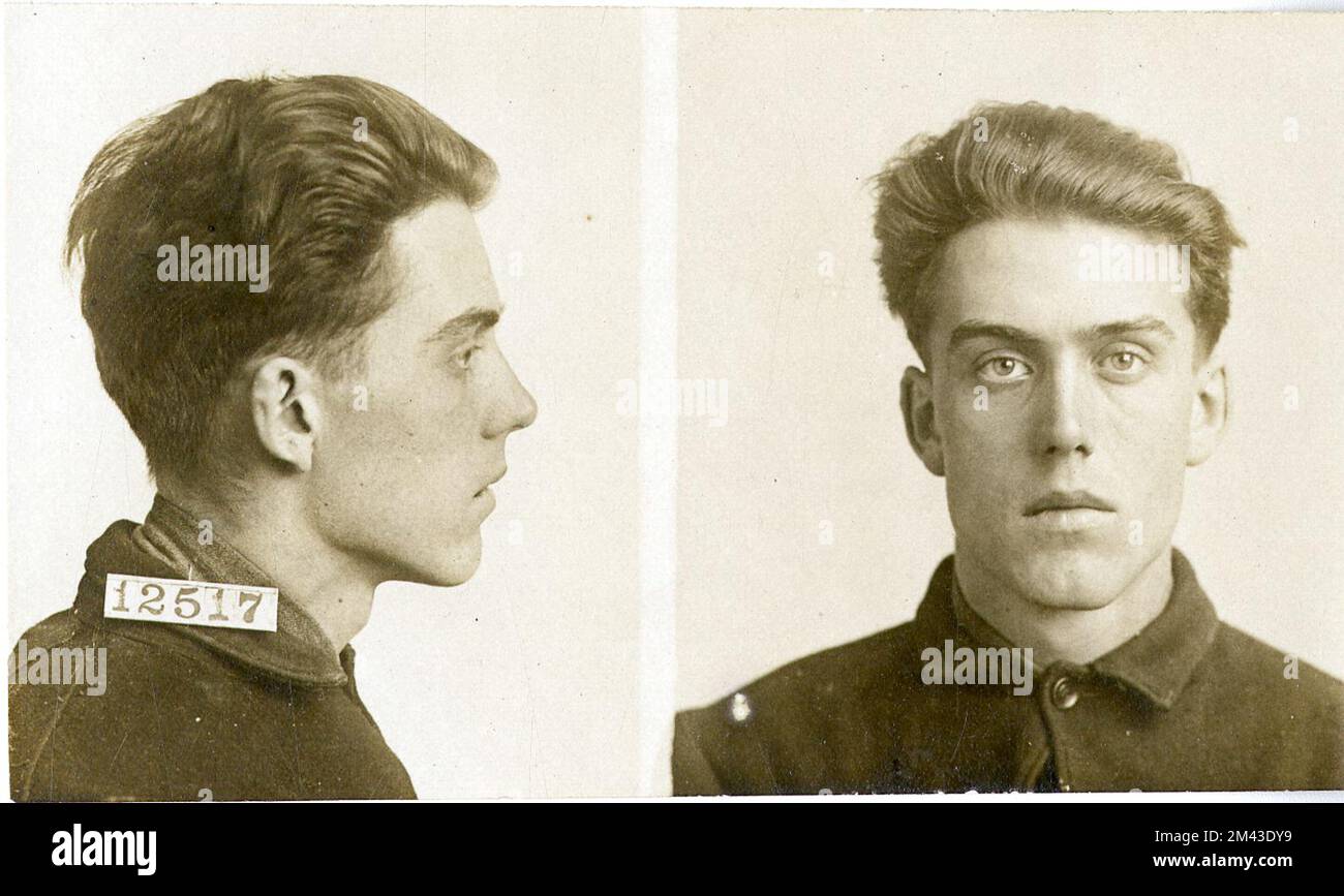 Photograph of Harry Lear. Bureau of Prisons, Inmate case files Stock ...