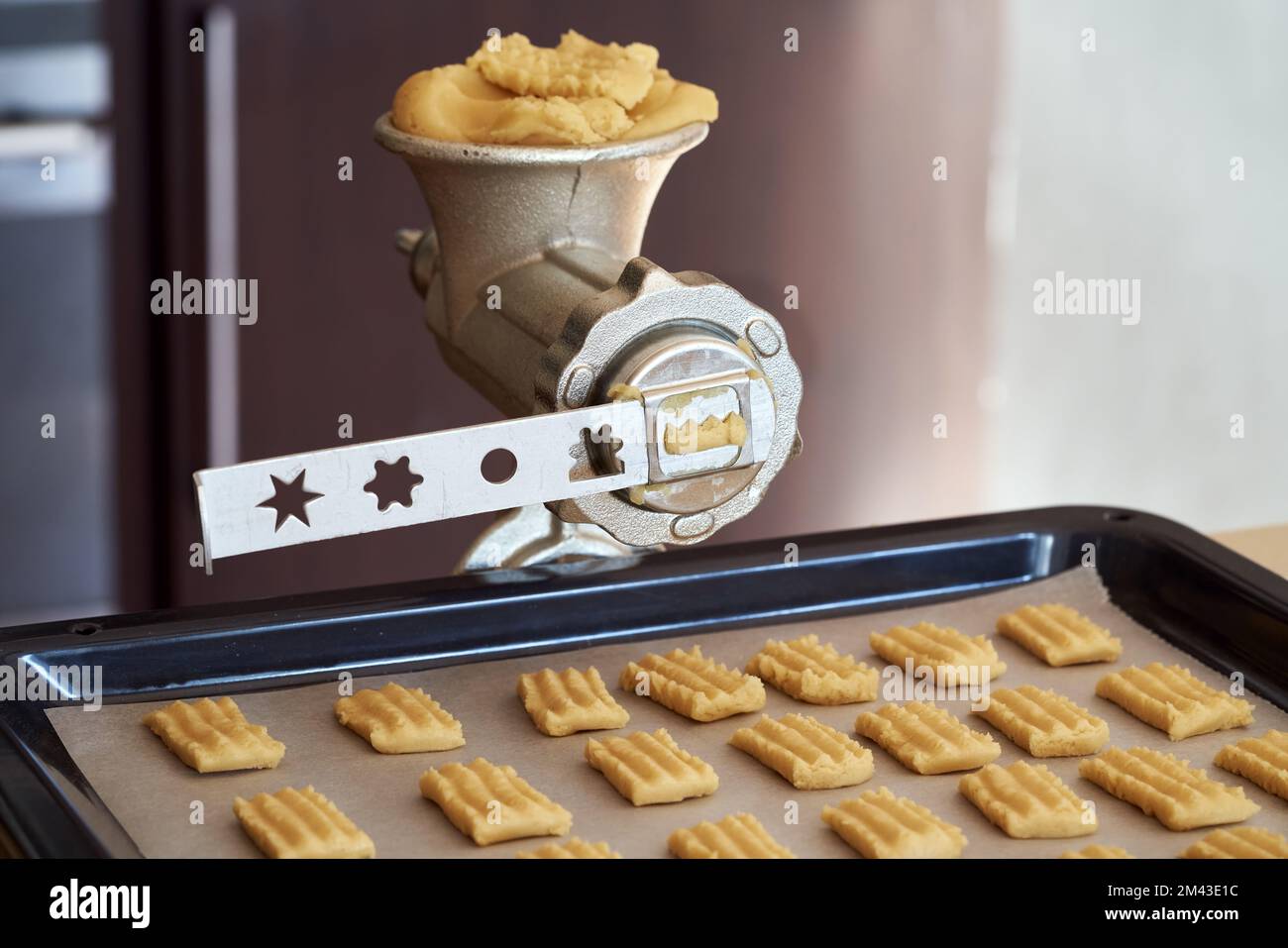 Squeezing the dough hi-res stock photography and images - Alamy