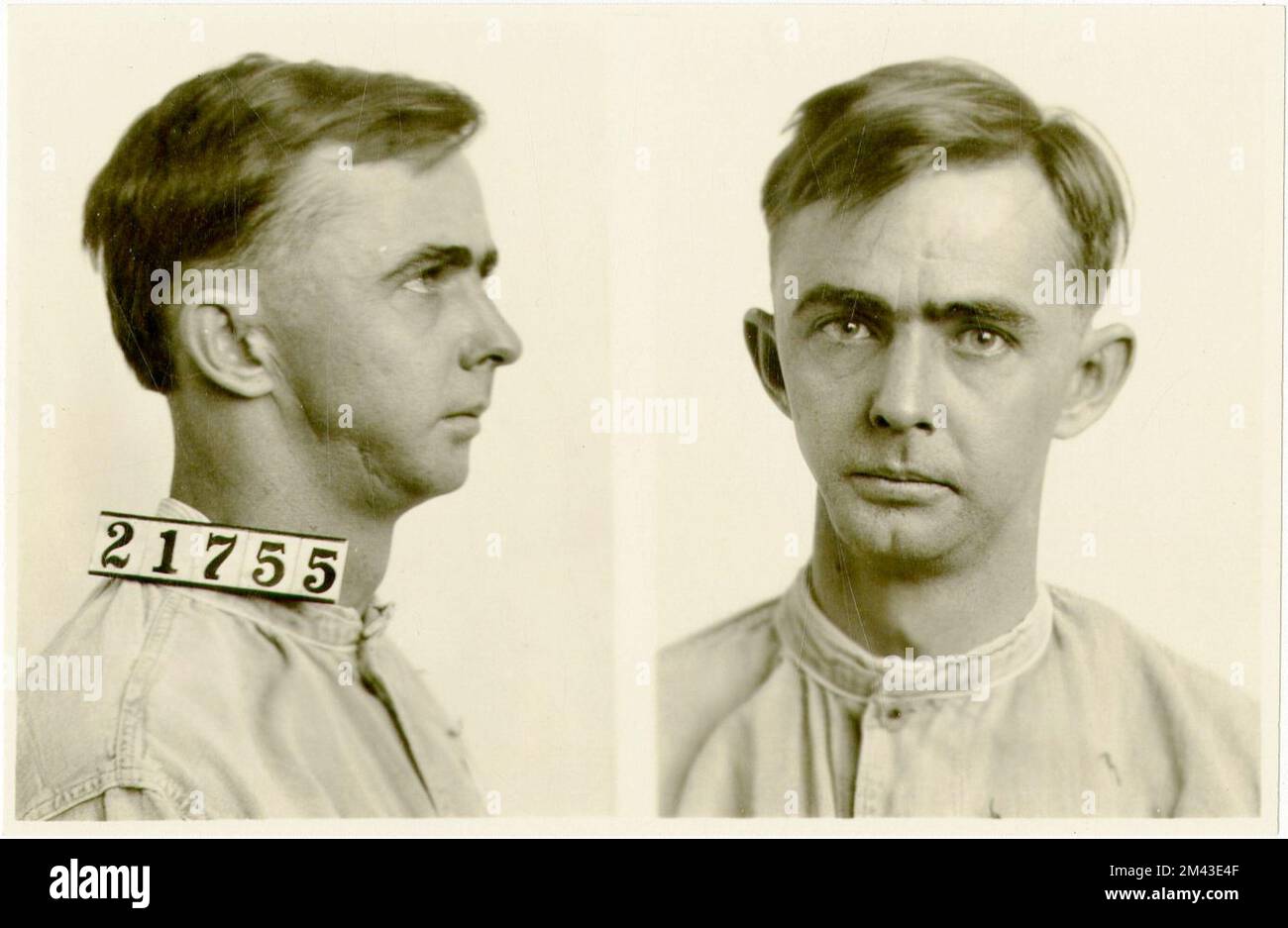 Photograph of Dewey Lee. Bureau of Prisons, Inmate case files Stock ...