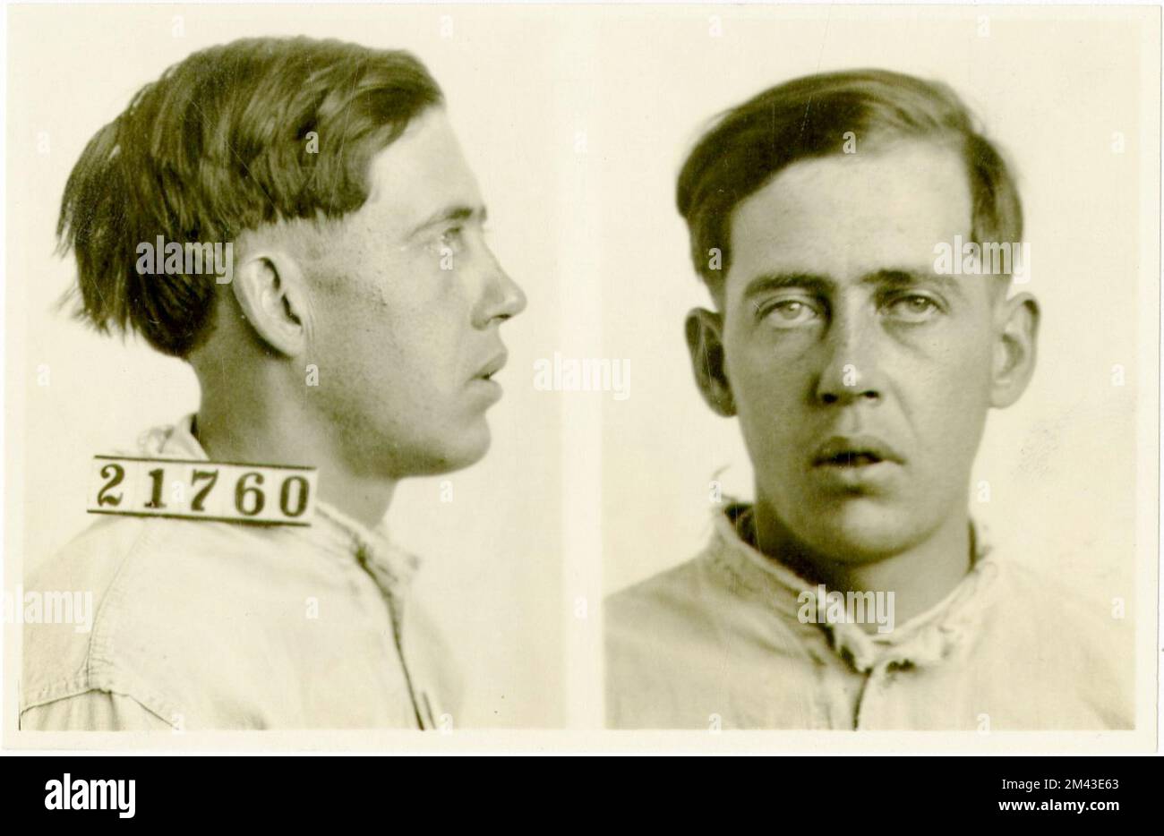 Photograph of Herbert Holroyd. Bureau of Prisons, Inmate case files ...